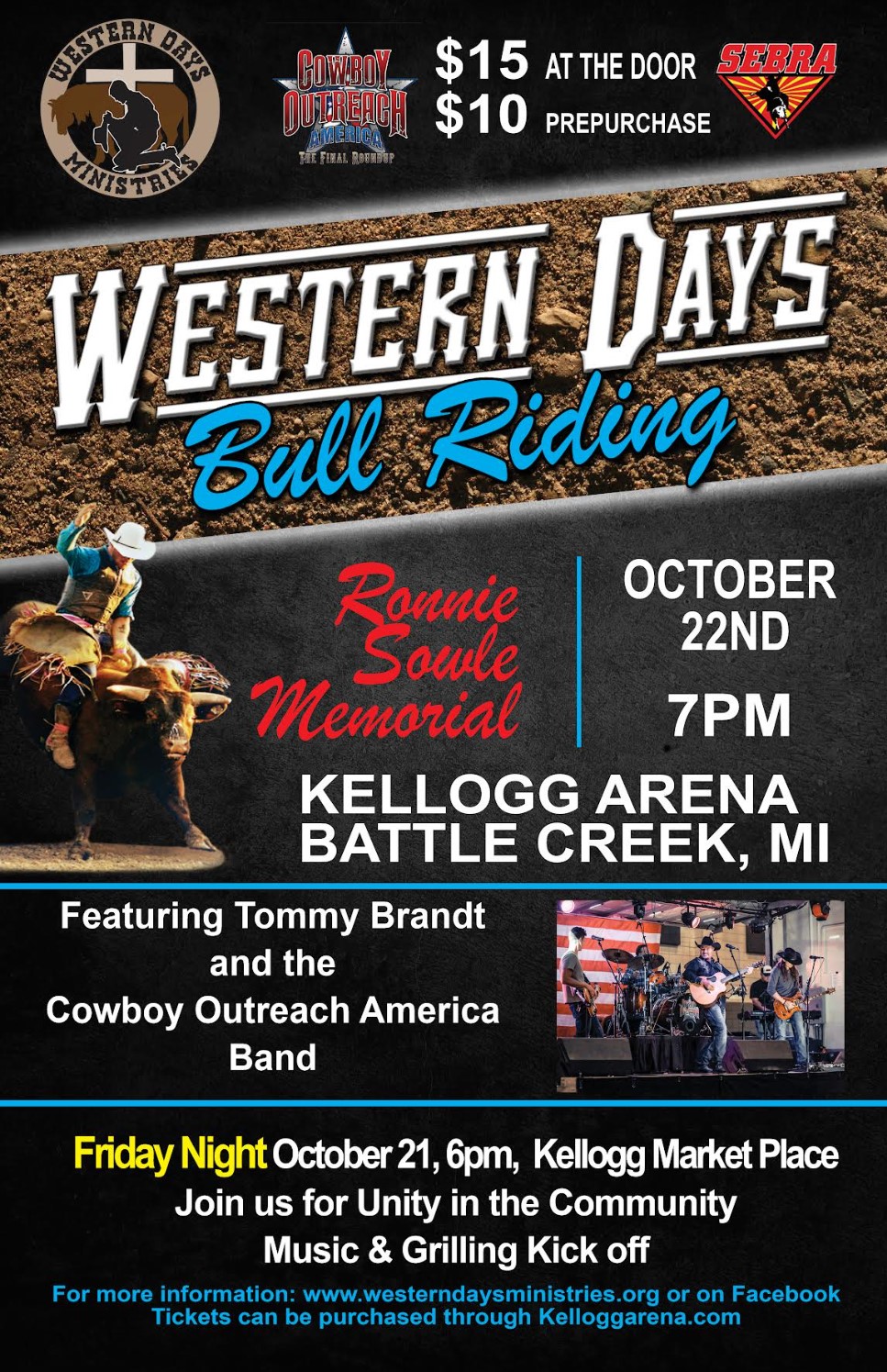 Western Days Bull Riding – Kellogg Arena