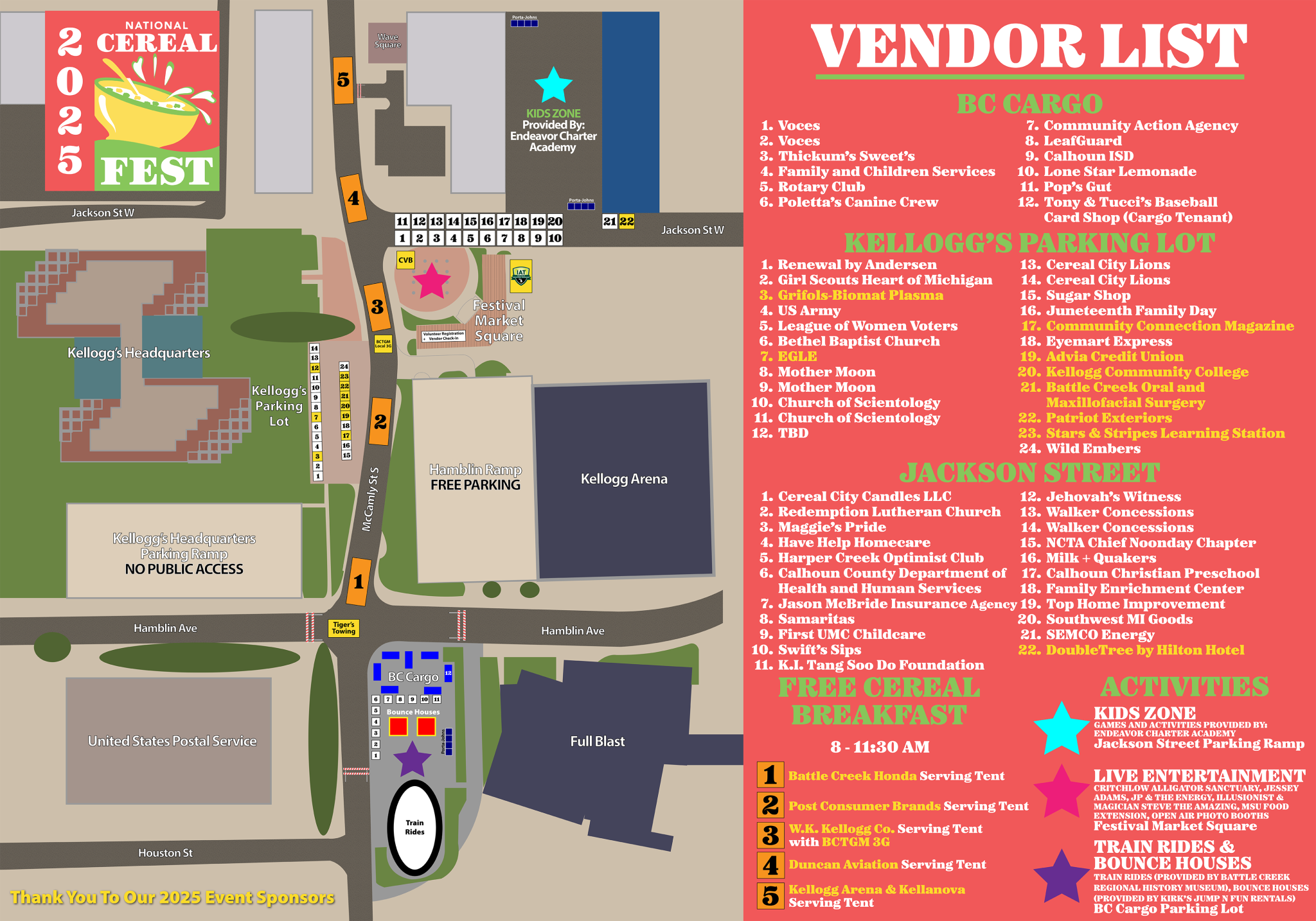 Vendors – Kellogg Arena